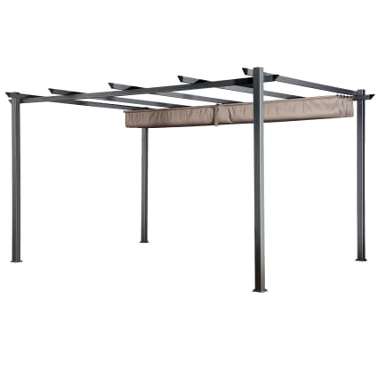 Freistehende Pergola Metall