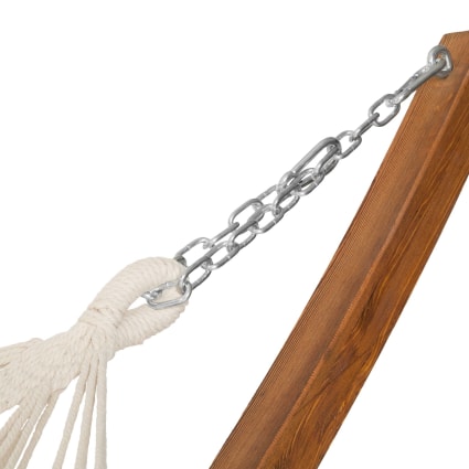 Amaca doppia XXL con struttura in legno per 2 persone | Maisons du Monde