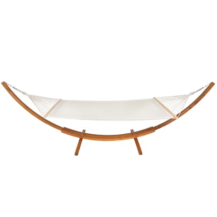 Amaca doppia XXL con struttura in legno per 2 persone | Maisons du Monde