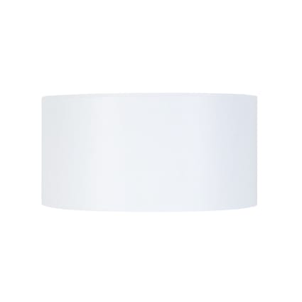Abat-jour pour lampe tela Alt.19cm blanco Cylindrique 35 | Maisons du Monde
