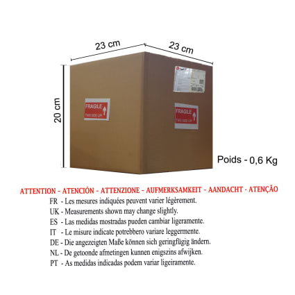 Sospensione metallo ; Alt.77cm marrone ;Paralume: marrone Aster ...