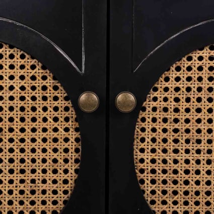 Holz-Konsole, 80x38x90, schwarz Gaula | Maisons du Monde