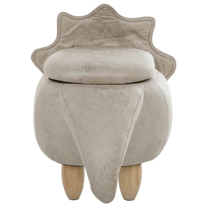 Originale pouf con contenitore a forma di triceratopo Triceratops ...