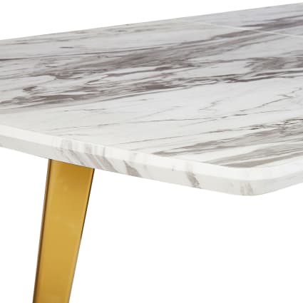 Table de salle à manger en 8 personnes L160 200 Mosby | Maisons du Monde