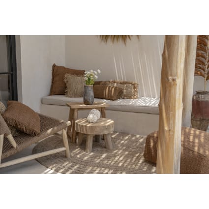 Fodera per cuscino in cotone marrone 40x40 cm Oh my gee | Maisons du Monde