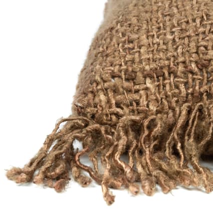 Fodera per cuscino in cotone marrone 40x40 cm Oh my gee | Maisons du Monde