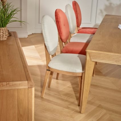 Table rectangulaire en chêne, 10 couverts teinte claire Taylor ...