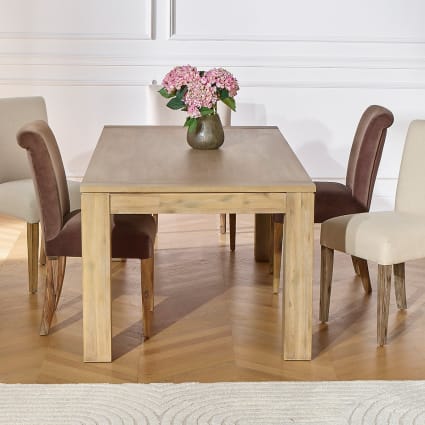 Esstisch für 8/10 Gedecke helle Tönung Enzo | Maisons du Monde