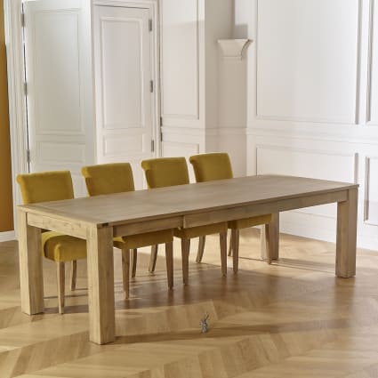 Esstisch für 8/10 Gedecke helle Tönung Enzo | Maisons du Monde