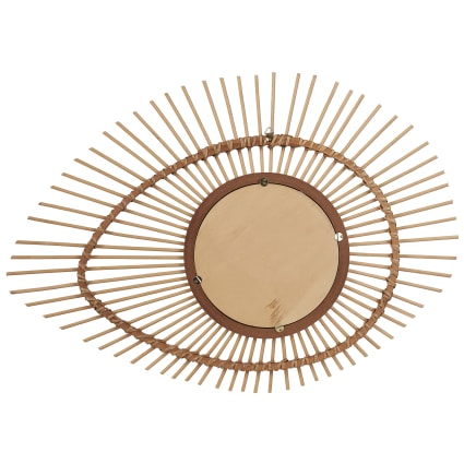 Espejo de madera marrón 45x63 Bario | Maisons du Monde