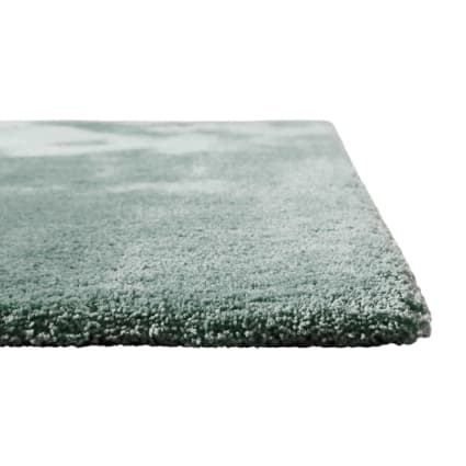 Alfombra de pelo largo extrasuave verde azul grisáceo 200x290 Pisa ...