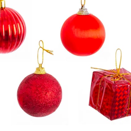 lot de 20 boules de noël rouges - 4cm | Maisons du Monde