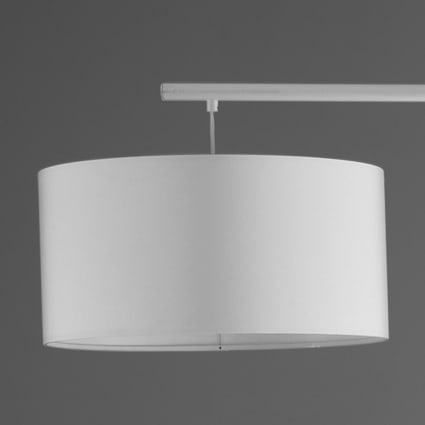 Lampadaire en métal blanc H210 x P220 x L40 Norman | Maisons du Monde