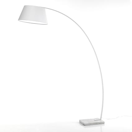 Lampadaire en métal blanc H205 x L160 x P50 Moines | Maisons du Monde