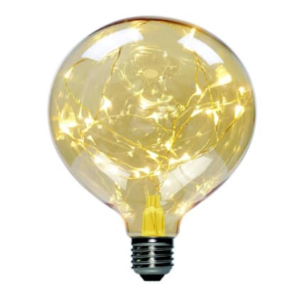 Bombilla de cristal con 52 LED en su interior 1,5W E27 50lm 2200K ...