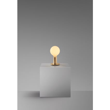 Lampada da tavolo color oro led effetto porcellana 6W 550lm 2700K E27 ...