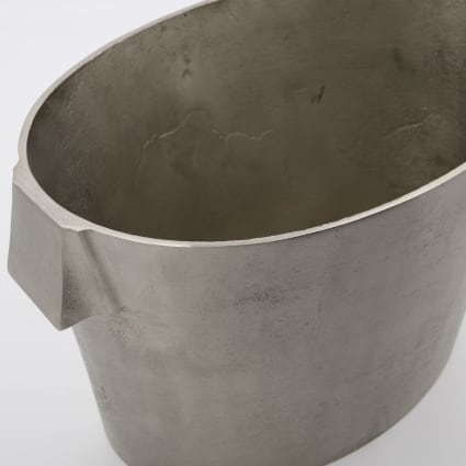 Grand seau à champagne en aluminium gris Buck | Maisons du Monde