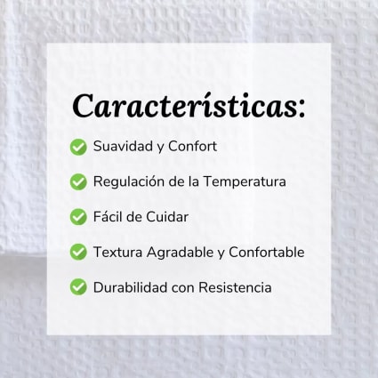 Funda nórdica Geométrico 100% Algodón Blanco Cama 135/150 cm (240 x 22 TANA | Maisons du Monde