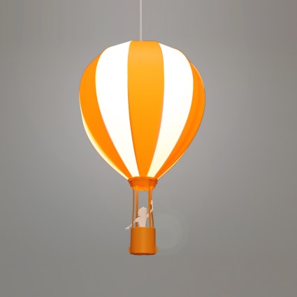 Suspension enfants Montgolfière Orange 46cm | Maisons du Monde