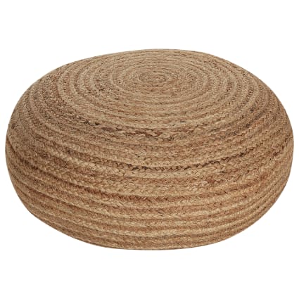 Pouf Iuta Beige Tifelt | Maisons du Monde