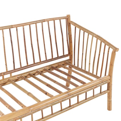 Conjunto de jardín 4 personas de madera de bambú marrón Maggiore ...