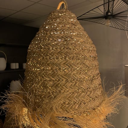 Solo paralume Beige H47CM Anafi | Maisons du Monde