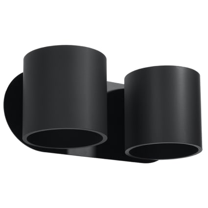 Applique Aluminium Noir G9 2 Orbis Orbis | Maisons du Monde