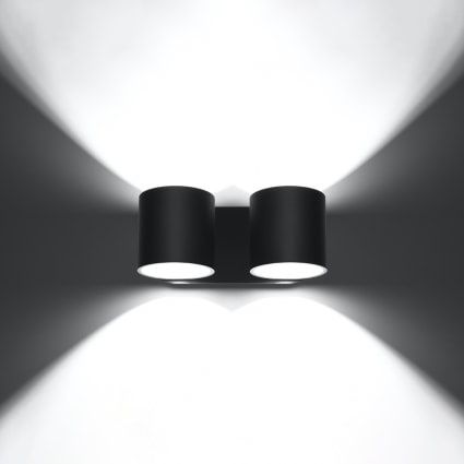 Applique Aluminium Noir G9 2 Orbis Orbis | Maisons du Monde