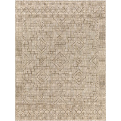 In-/Outdoor-Teppich Jute Look Beige/Elfenbein 160x213 Tricia | Maisons ...