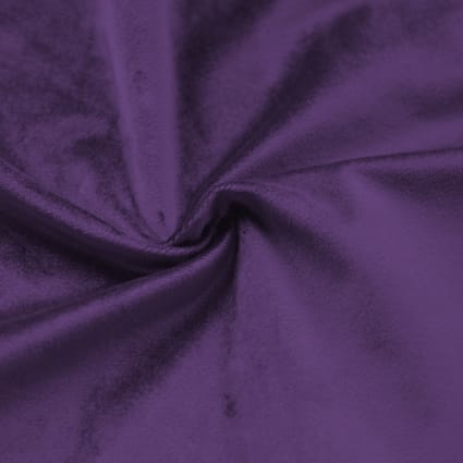 Tenda in Velluto Feltro Unito Viola 135 x 260 cm | Maisons du Monde