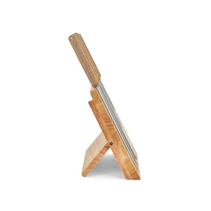 lot de 5 couteaux et support magnétique beige | Maisons du Monde