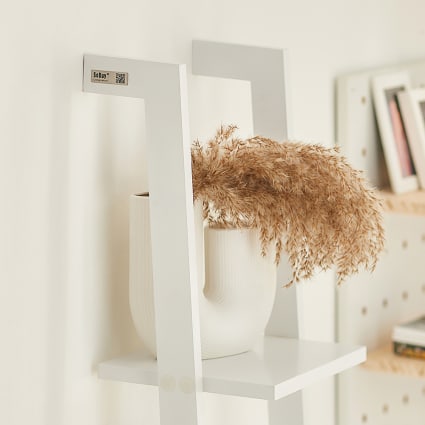 Leiterregal mit 4 Böden MDF Weiß | Maisons du Monde