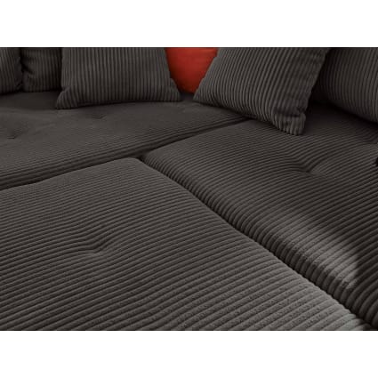 Rune - canapé d'angle gauche - 4 places - en velours côtelé Rune ...