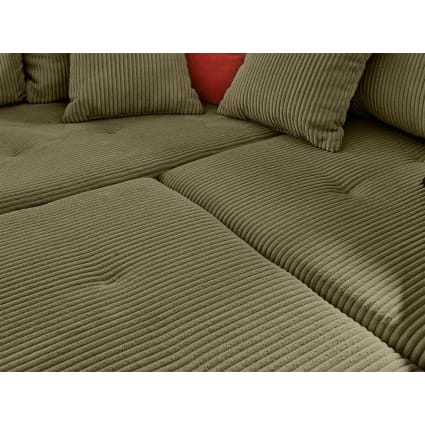 Rune - canapé d'angle gauche - 4 places - en velours côtelé Rune ...