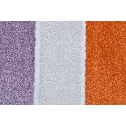Geometrischer Teppich mit kurzem Flor - bunt - 120x160 cm MEMPHIS ...