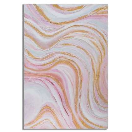 Peinture sur toile abstraite multicolore cm 60x2,7x90 Punkly | Maisons ...