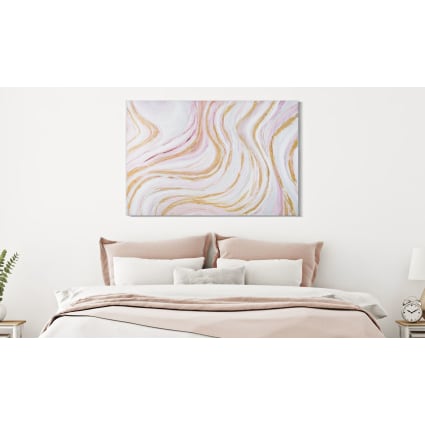 Peinture sur toile abstraite multicolore cm 60x2,7x90 Punkly | Maisons ...