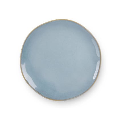 Service de vaisselle 18 pièces en Grès Bleu Egée | Maisons du Monde