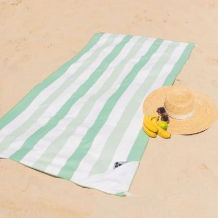 Telo Mare Microfibra 180x90cm Verde | Maisons du Monde