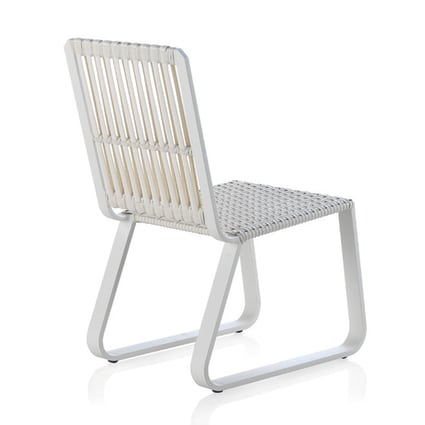 Set di 4 sedie in alluminio e fibra sintetica Cires | Maisons du Monde