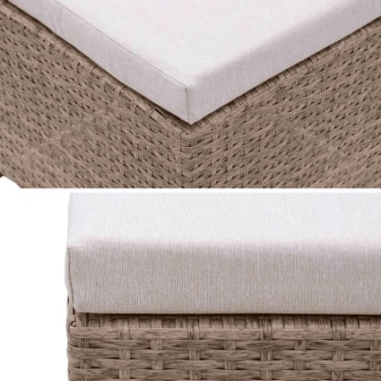 Tavolo da giardino in resina con 12 poltrone + copertura di Vabo 12 ...