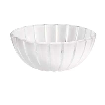 Saladier en acrylique blanc et transparent 20 cm Dolcevita | Maisons du ...