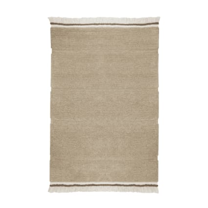 Waschbarer Wollteppich beige 200x300 Sheep of the world | Maisons du Monde
