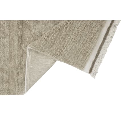 Waschbarer Wollteppich beige 200x300 Sheep of the world | Maisons du Monde