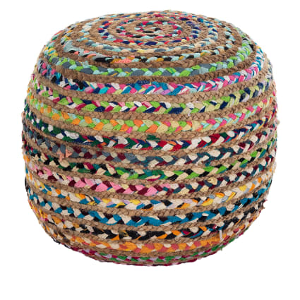 Pouf 100% jute Ø45 H45 Susan | Maisons du Monde