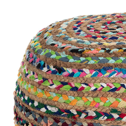 Pouf 100% jute Ø45 H45 Susan | Maisons du Monde