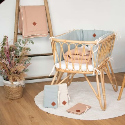 Protector cuna bebé desenfundable lino Lino | Maisons du Monde