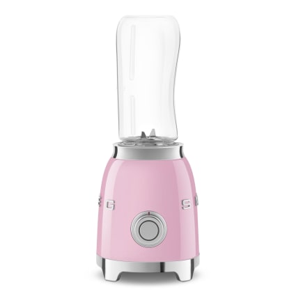 Mini blender vintage rose + 1 bouteille Smeg Années 50 | Maisons du Monde