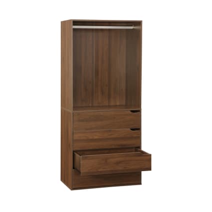 Módulo armario con 4 cajones y 1 armario, nogal Modulo | Maisons du Monde