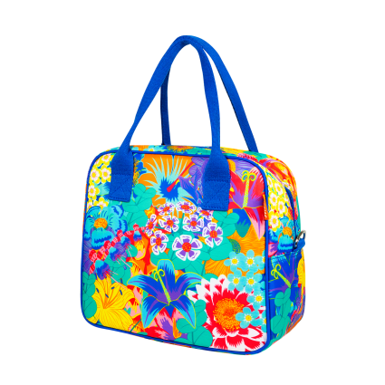 Lunch bag isotherme bleu EVA 23 x 26 x 13 cm | Maisons du Monde